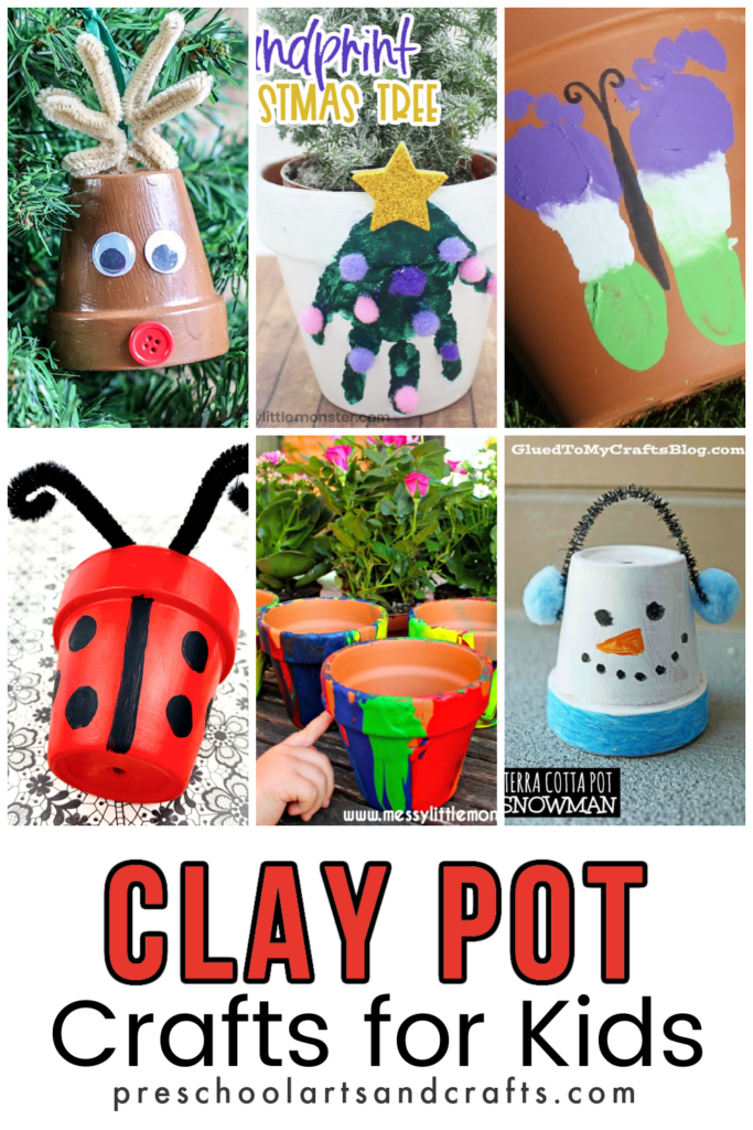 Clay Pot Crafts for Preschoolers