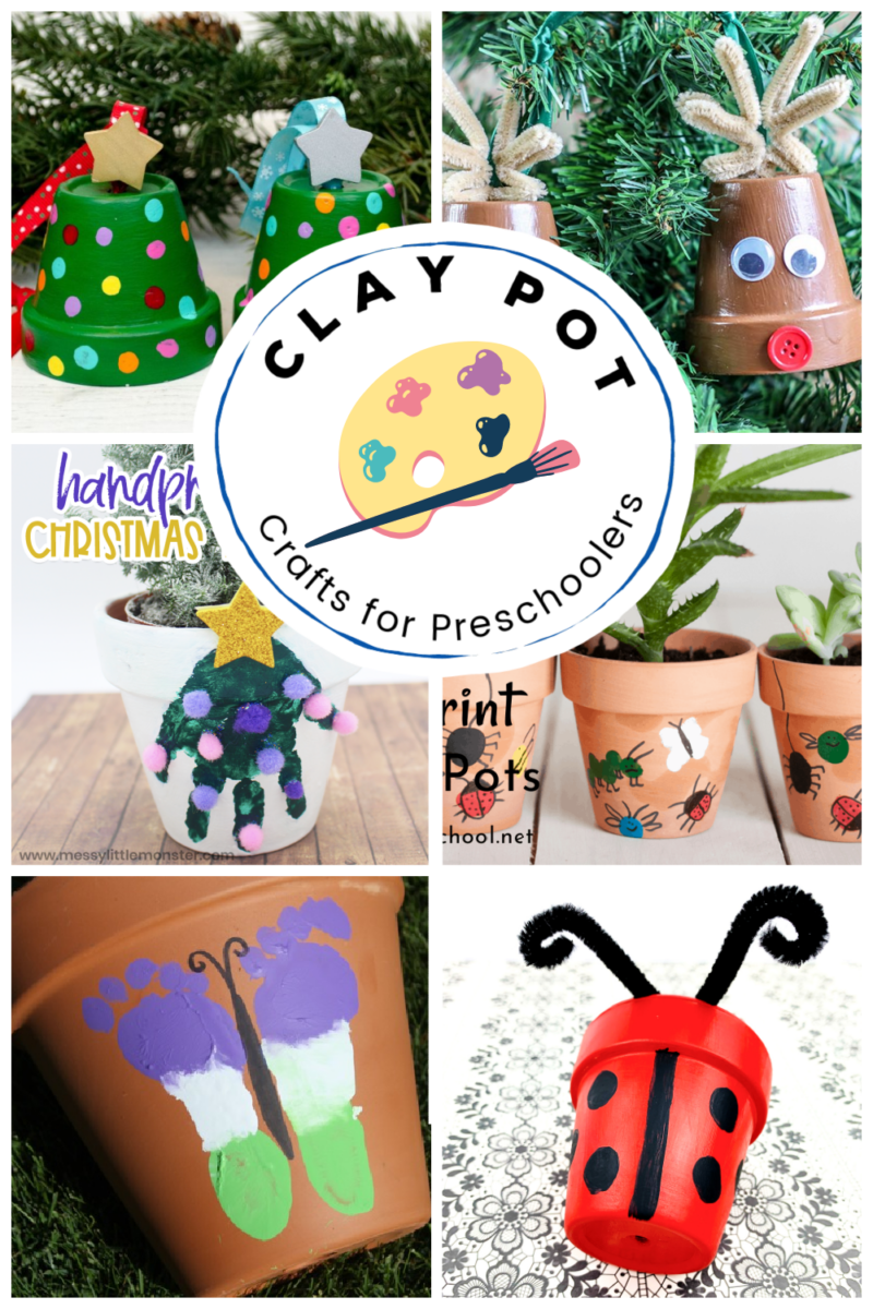 Clay Pot Crafts for Preschoolers