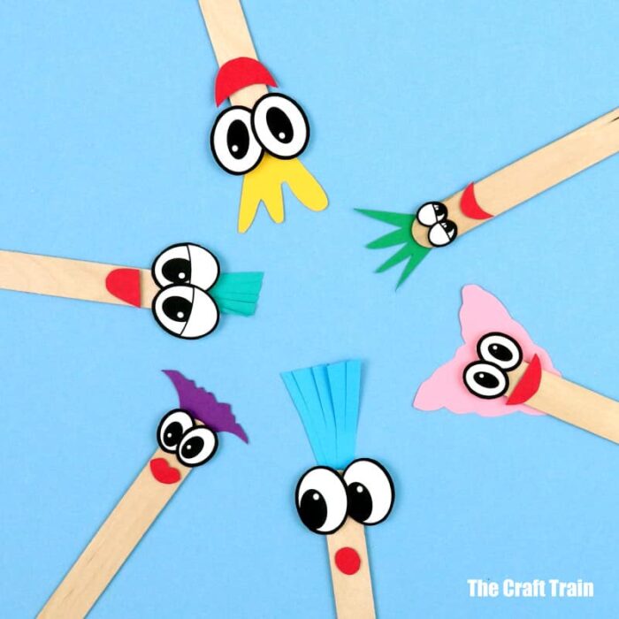 Popsicle Stick Crafts for Preschoolers - Preschool Arts and Crafts