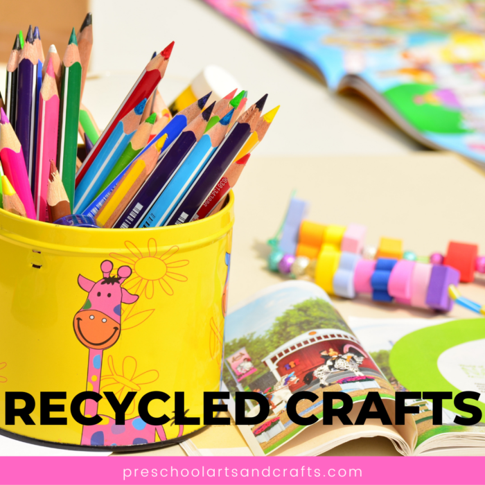 Recycled Crafts for Kids - Preschool Arts and Crafts
