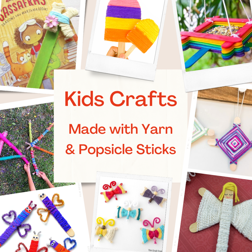 Popsicle Stick Animals - Preschool Arts and Crafts